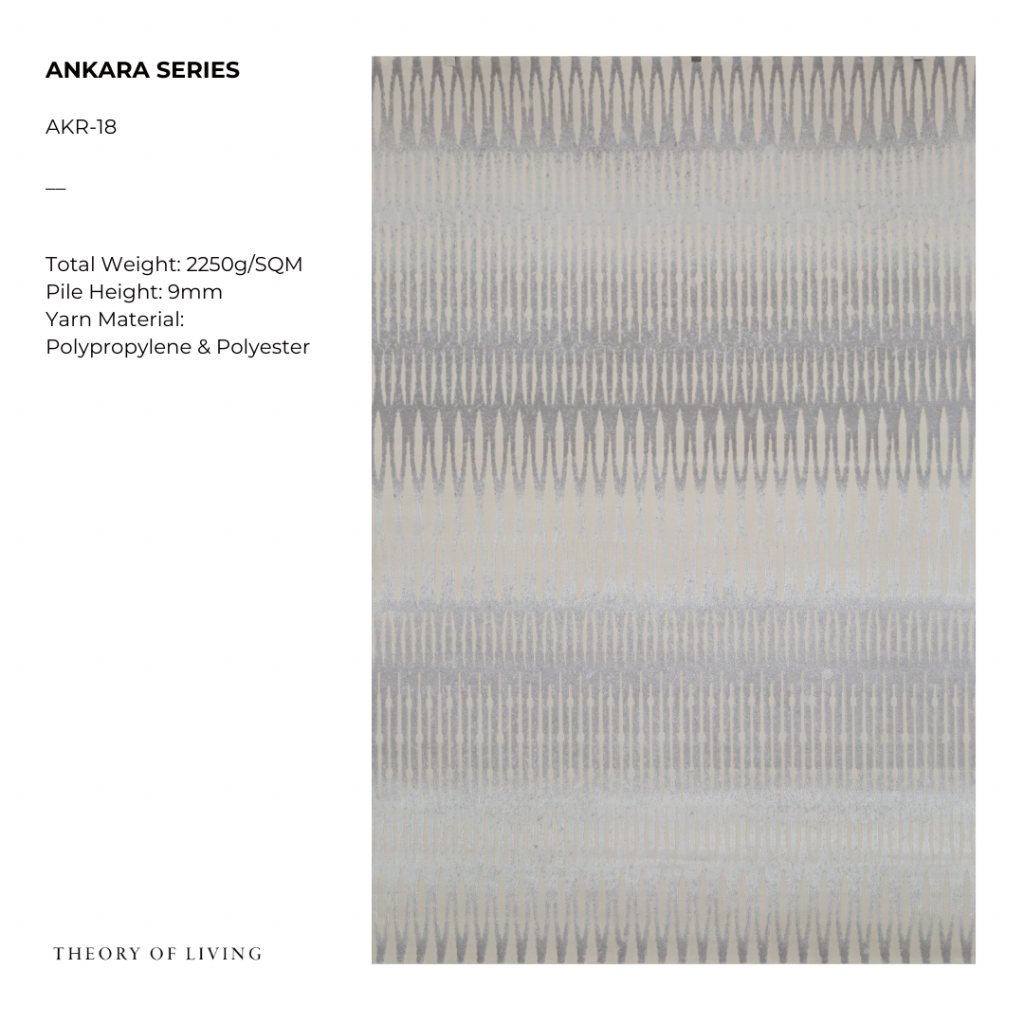 Ankara Rug Series (AKR-18) – Theory of Living