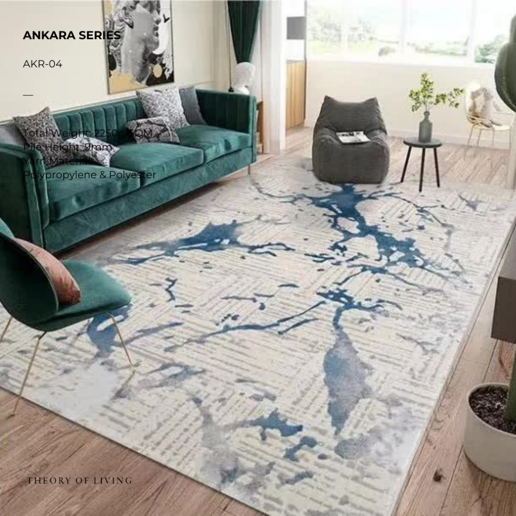 Ankara Rug Series (AKR-04) – Theory of Living
