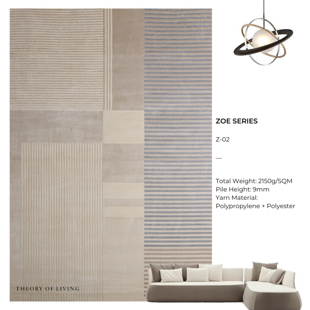 Zoe Rug Series 02 – Theory of Living